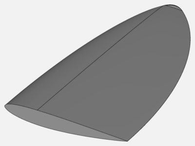 elliptical wing by neshish1302 | SimScale