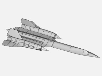 SR71 Airplane by mesco | SimScale