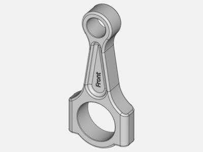 3d Printed connecting rod by Apeirce | SimScale