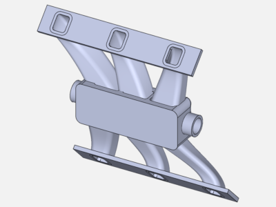 V8 Engine Manifold by 18tume030 | SimScale