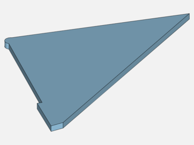 1 Baffle CFD by tsobanjo | SimScale