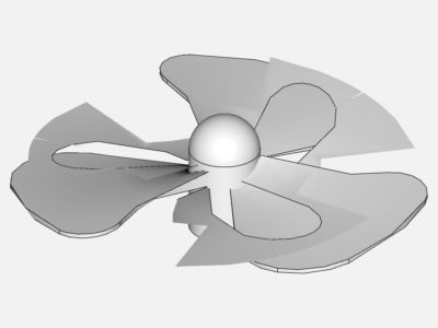 fan propeller by mohamadjammal8 | SimScale