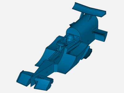 F1 in schools race car aerodynamics by JayJandu | SimScale