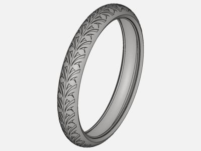 Tyre on Road by agodhani | SimScale