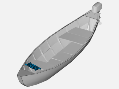 boat hydrodynamic by rpike | SimScale