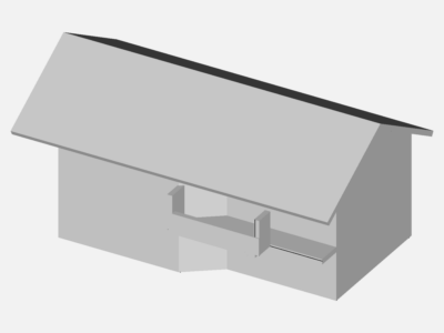 Balcony wind simulation by mlovholm | SimScale