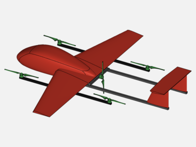 vtol drone - Copy by dp280013 | SimScale...
