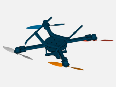 Drone CFD by dsanthoshkumar | SimScale