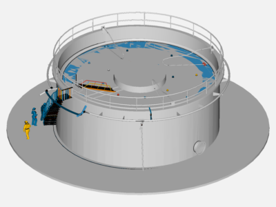 API650 Tank Bottom Edge Settlement by trehman1 | SimScale