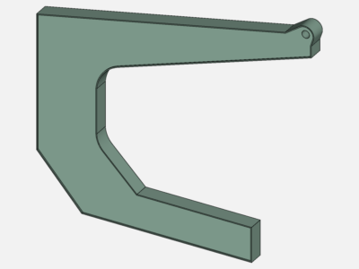 Case Study - Reclaimer Arm by smorchower | SimScale