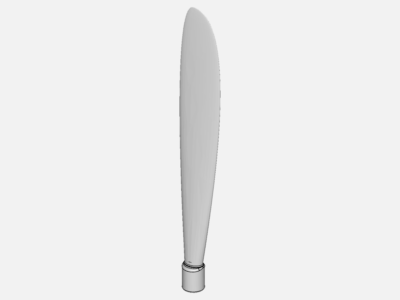 Single prop blade by msheu | SimScale