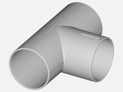 t-joint by sprudhvi26 | SimScale