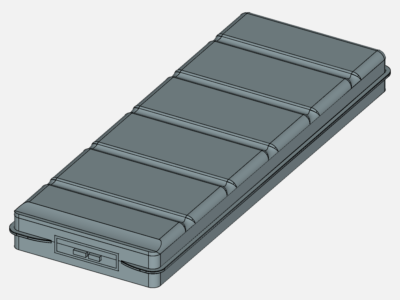 Battery pack cooling system by oclifford | SimScale