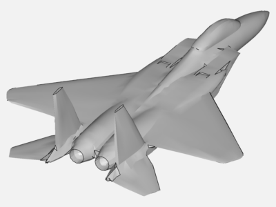 fighter jet by jawsspearguns | SimScale
