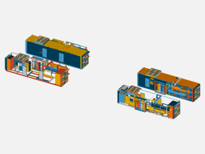 CONTAINER GENSET by adhi_kurniawan | SimScale