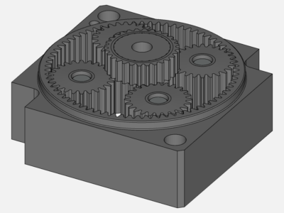 Gearbox Simulation by rohanvm717 | SimScale