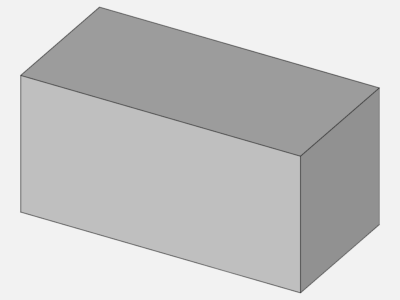Concrete Block Simulation by liuwilliam12 | SimScale