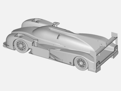 LMP1 car by alombardi | SimScale