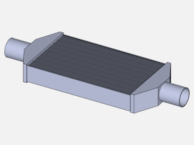 Radiator simulation by jtrmoy | SimScale