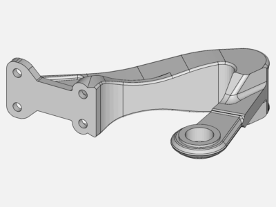 Design Optimization of an Aircraft Engine Bracket by Nkemjika | SimScale