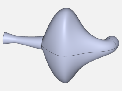 Plenum with Bell Mouth by 1032200846 | SimScale