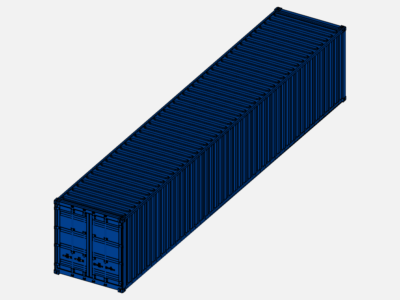 container drag by thague | SimScale
