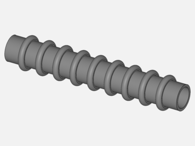 3D Fluid Flow Modeling in a Pipe with Turbulent Inserts b...