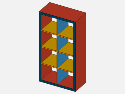 Testing Cube Organizer Strength by jwegrzyn | SimScale