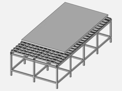 Roller Table by BryantCasutt | SimScale