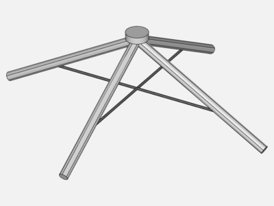 Static leg and supports solid by taspargo | SimScale