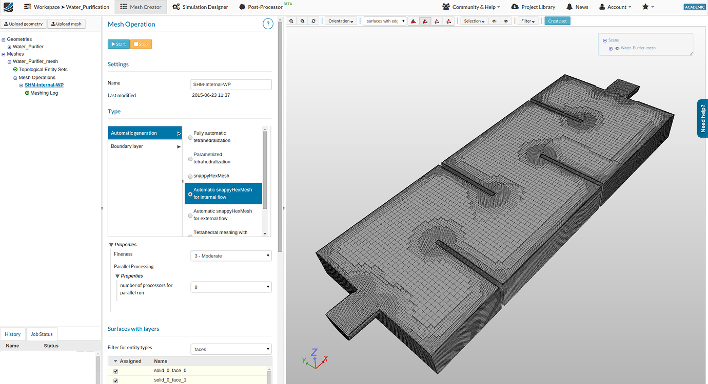 CFD Simulation of Water Purification Process by Ali_Arafat | SimScale