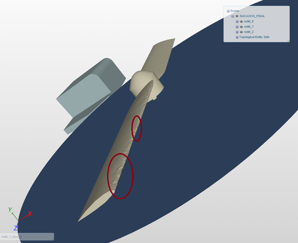 Why does a clean .STEP CAD model shows bad quality faces in the viewer ...