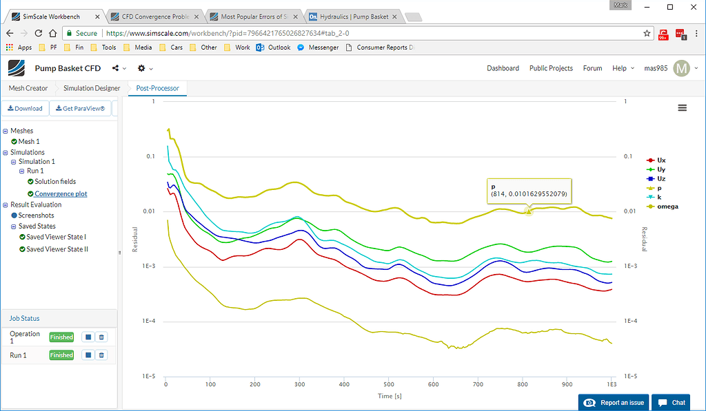 CFD Convergence Problems - Fluid Flow / CFD - SimScale CAE Forum