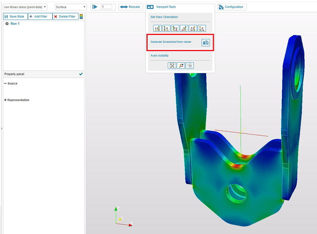 Taking screenshots in SimScale's online post-processor - Post-processing - SimScale CAE Forum