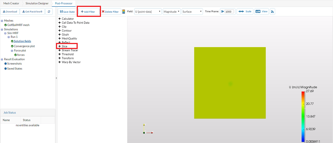 Implementing the Moving Reference Frame (MRF) Approach - Fluid Flow ...
