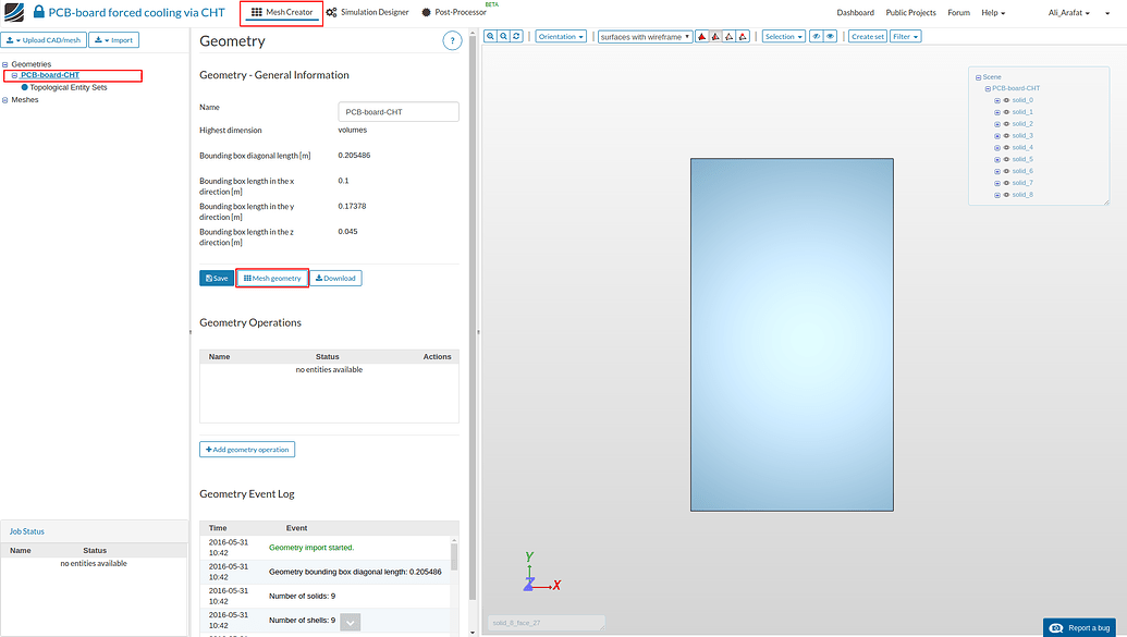 Step-by-Step Tutorial for Conjugate Heat Transfer (CHT) Webinar - Fluid Flow / CFD - SimScale ...