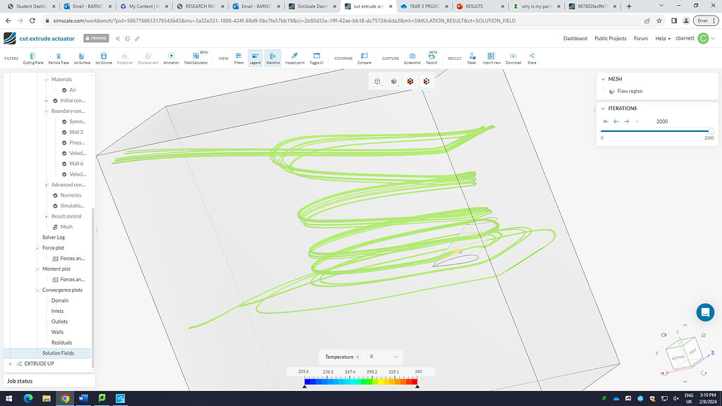 Particle trace across aerofoil - Project Support - SimScale CAE Forum