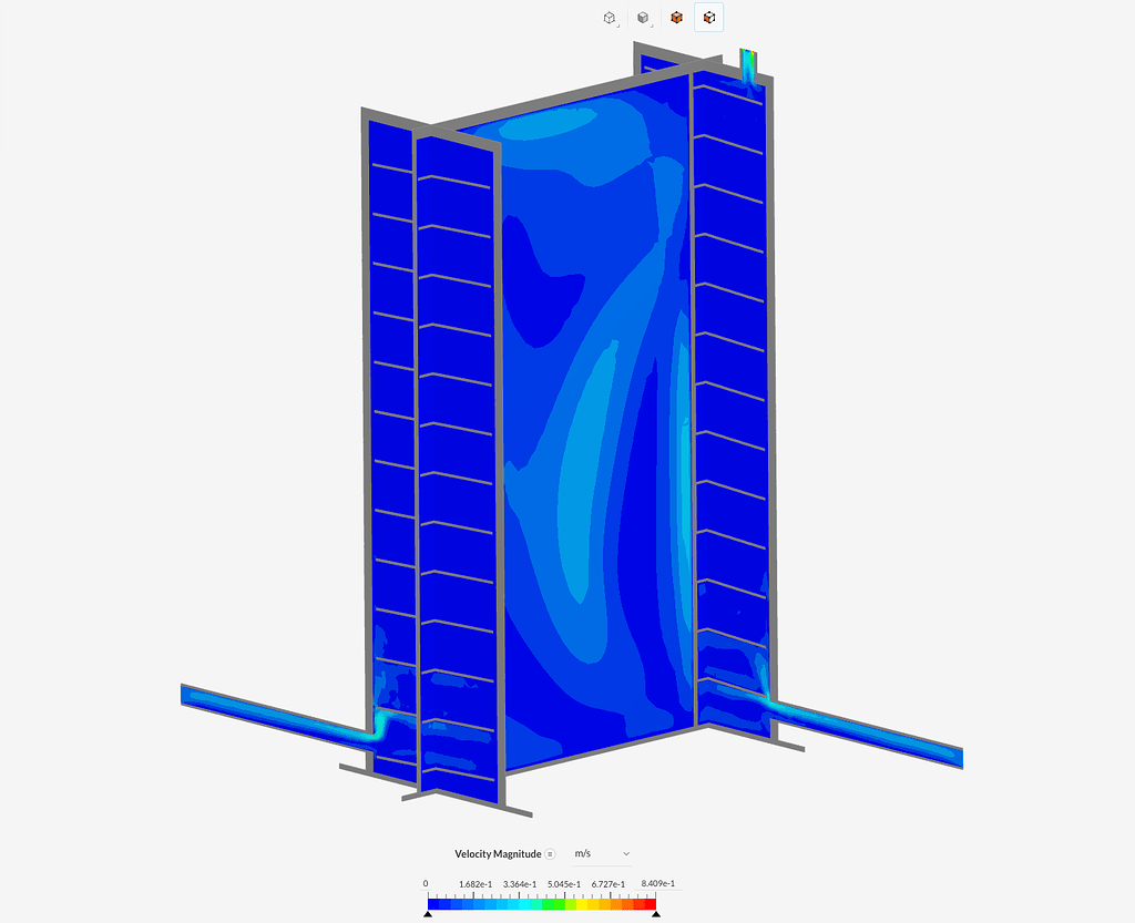 Zero velocity magnitude in flow region - Project Support - SimScale CAE Forum