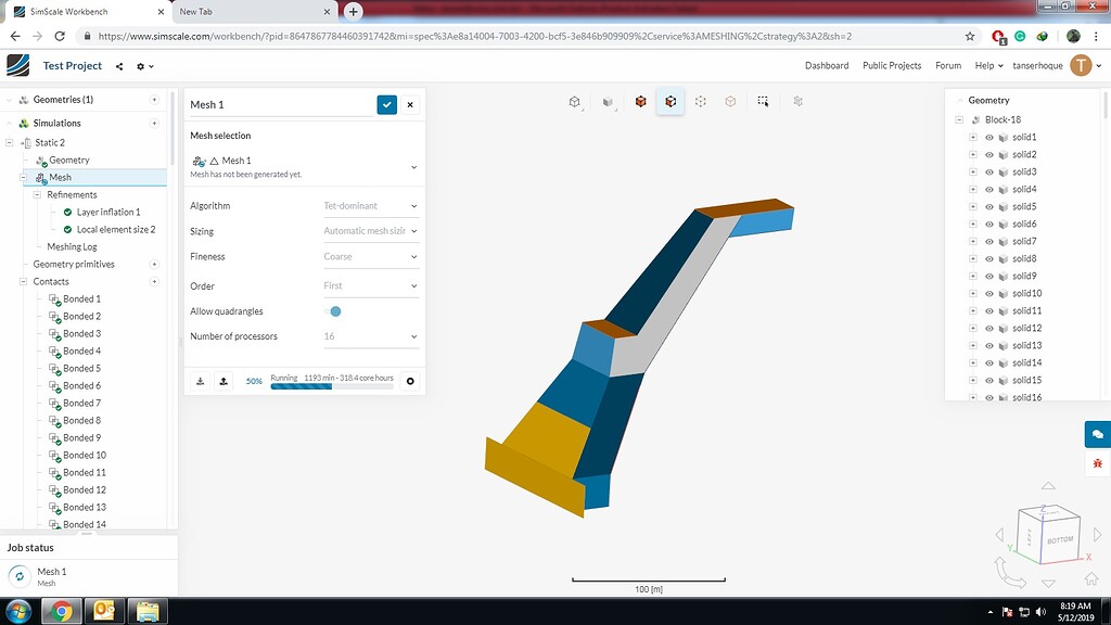 Meshing problem - Project Support - SimScale CAE Forum