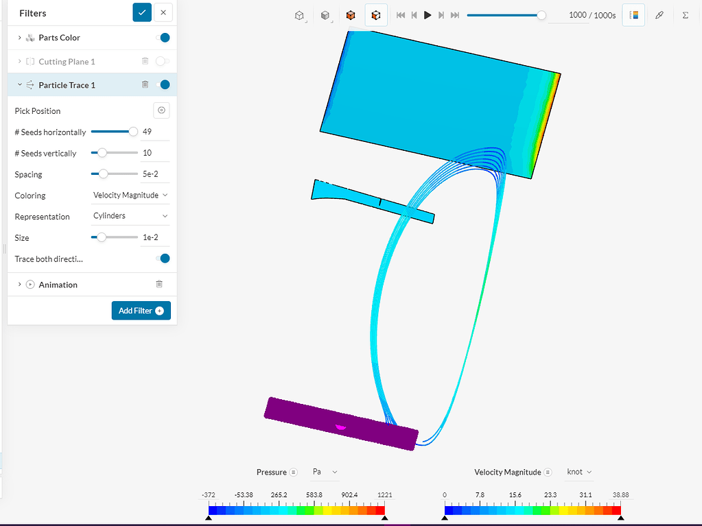 Streamlines showcase unexpected behavior - Using SimScale - SimScale CAE Forum