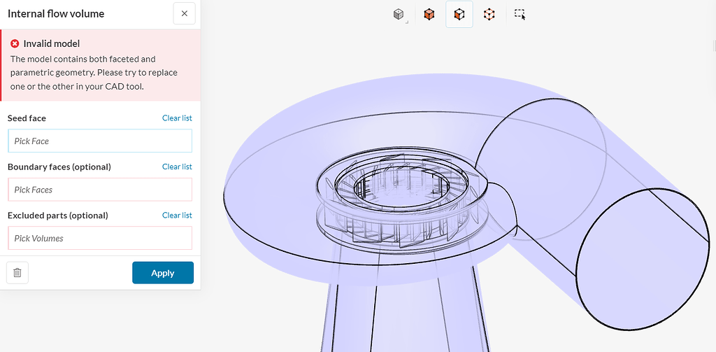 Invalid model - Project Support - SimScale CAE Forum