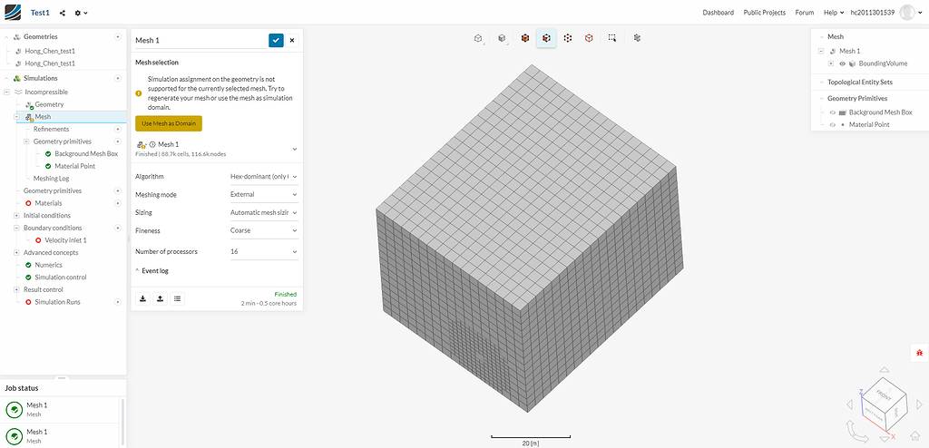 Problems in mesh generation - CAD & Meshing - SimScale CAE Forum