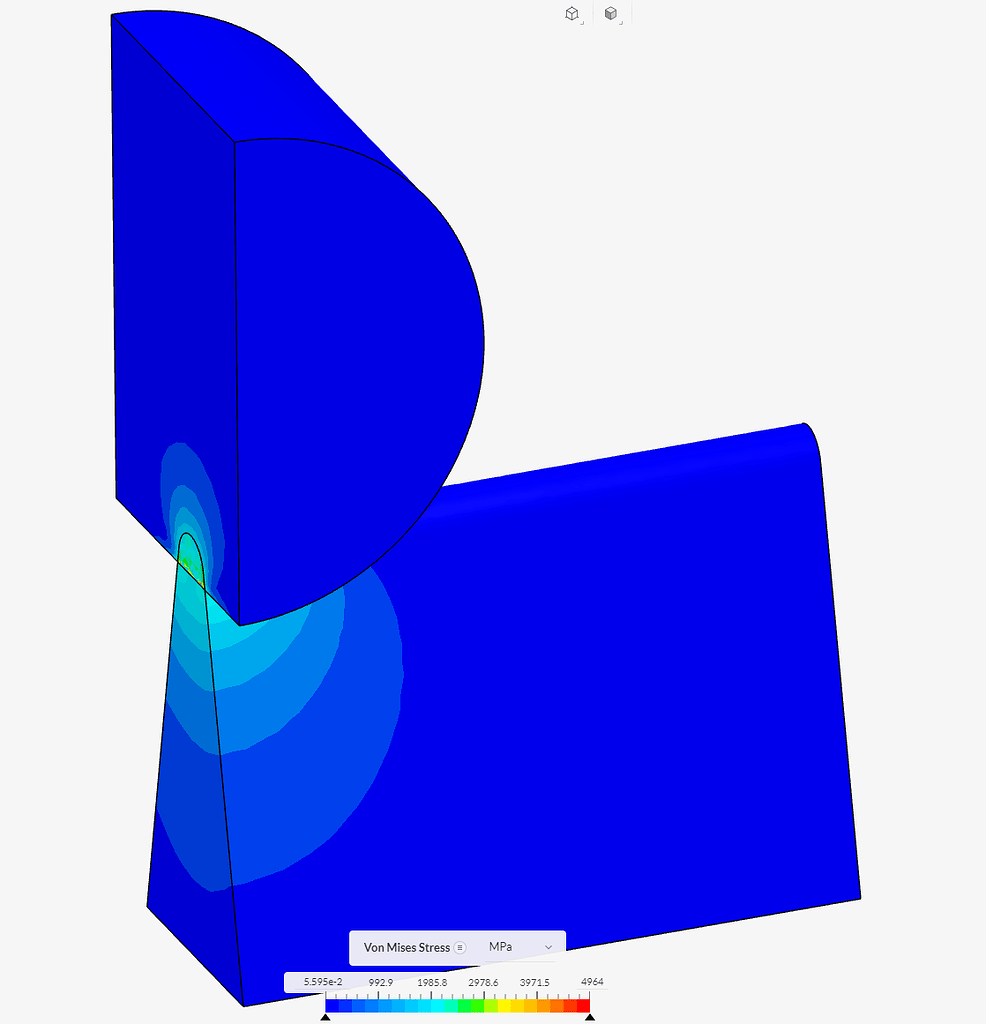 Large Contact Penetration - Solid Mechanics / FEA - SimScale CAE Forum
