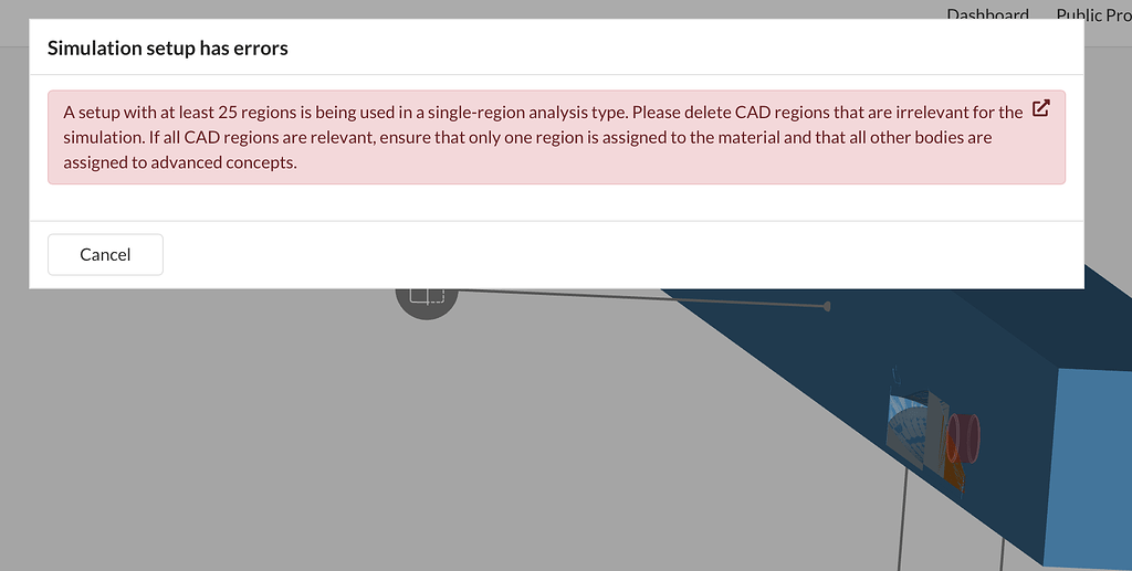 Setup Doesn't Work - CAD Mode Support - SimScale CAE Forum