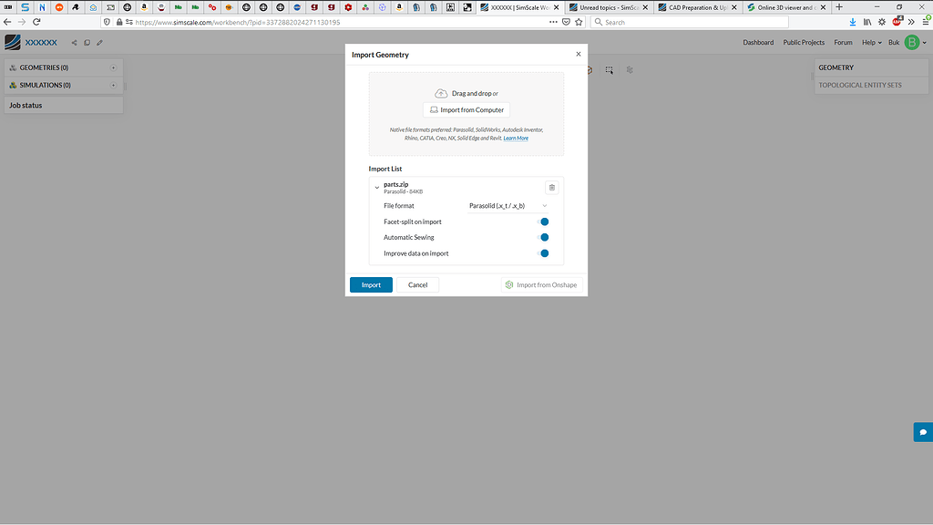 Uploading assemblies - Using SimScale - SimScale CAE Forum