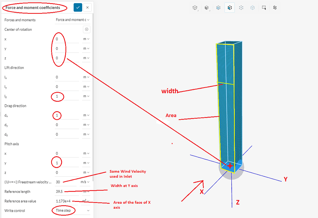 Setting of Drag Coeffect of building - Project Support - SimScale CAE Forum