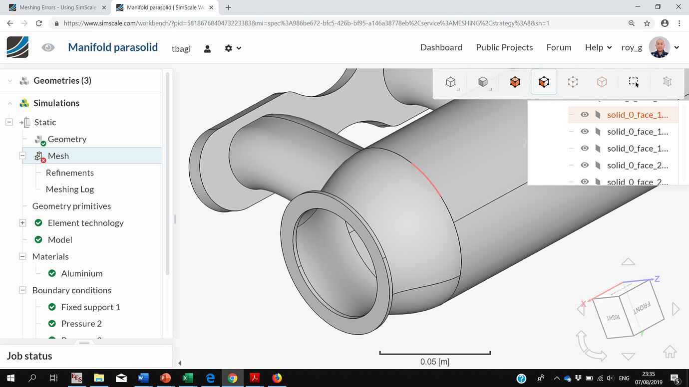 Meshing Errors - CAD & Meshing - SimScale CAE Forum