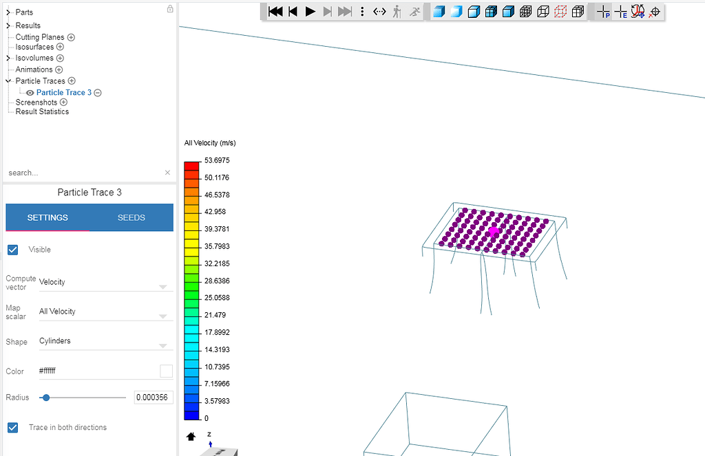 Particle Traces - no traces from the seeds - Project Support - SimScale CAE Forum