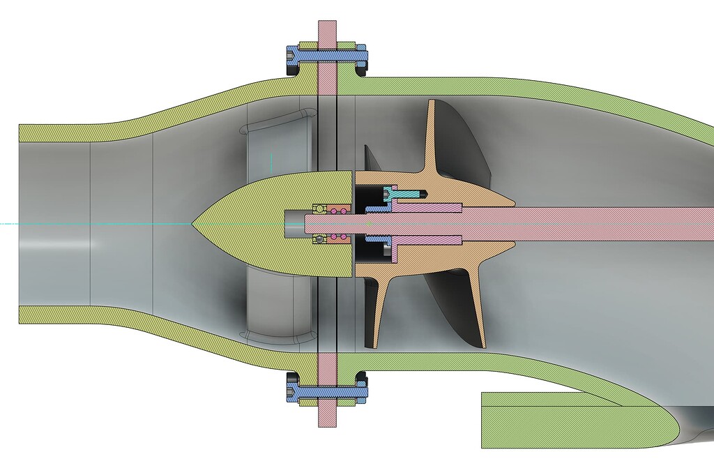 Axial Flow Pump CFD - Meshing: Non-orthogonality Issue - Fluid Flow ...