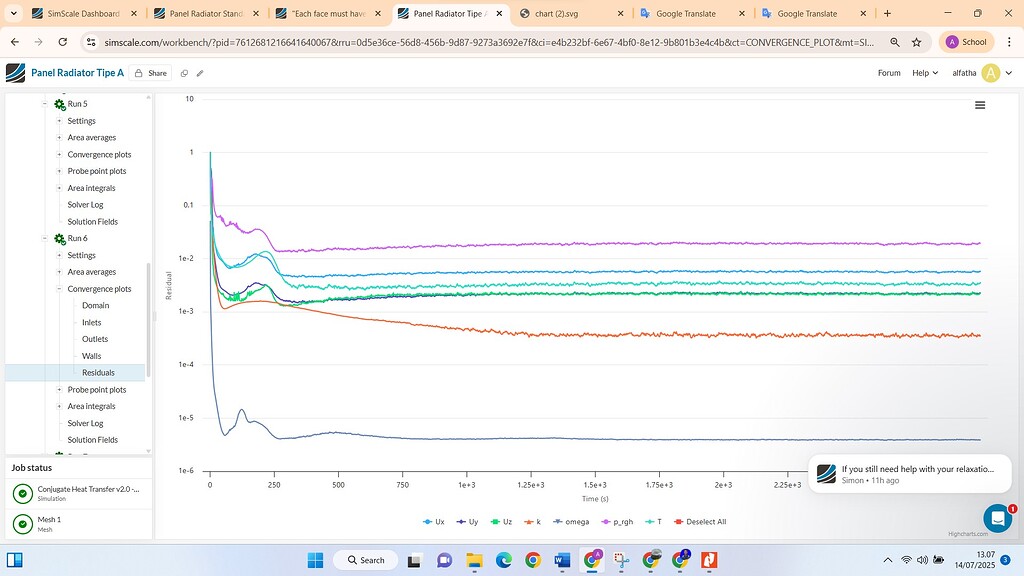 Residual Oscillation and Surface Data Discrepancy Issues - Using SimScale - SimScale CAE Forum